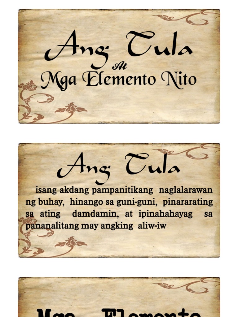 Elemento NG Tula | PDF