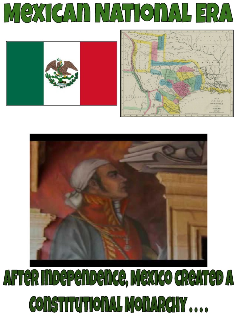 Overview of the Mexican National Era | PDF | Texas | Colonial United ...