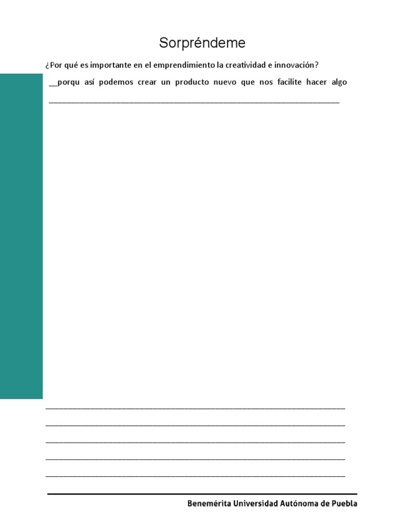 Reto 5 Sorprendeme | PDF | Cognición | Business