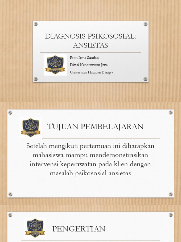 Intervensi Keperawatan untuk Ansietas | PDF