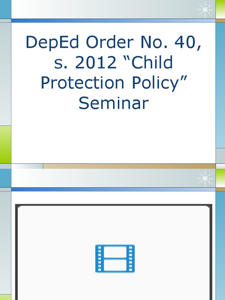 DEPED Child Protection Policy | Download Free PDF | Violence | Child ...