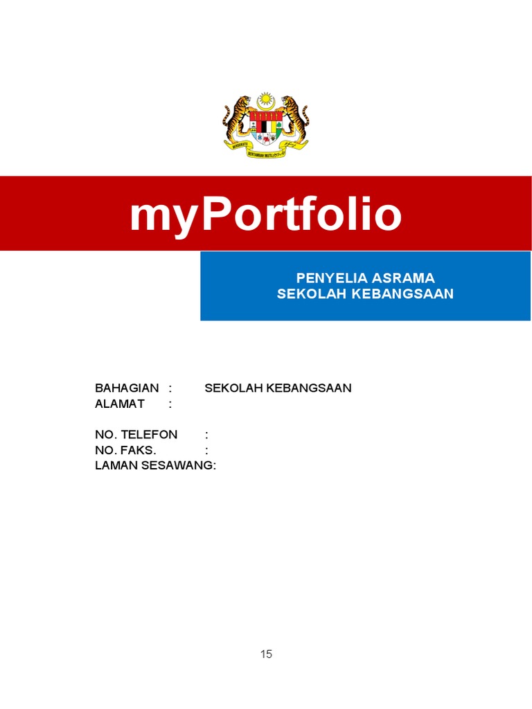 Myportfolio PENYELIA ASRAMA | PDF