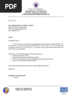 Letter For Transfer | PDF | Philippines | Government