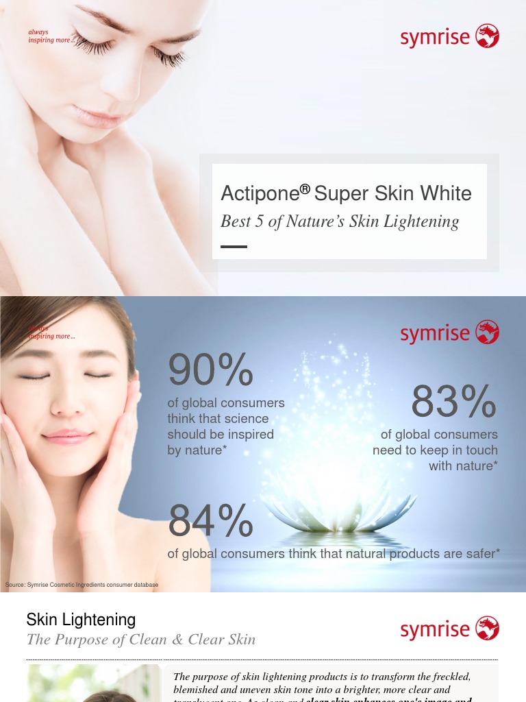 Actipone® Super Skin White - Best 5 Nature's Skin Lightening | PDF ...