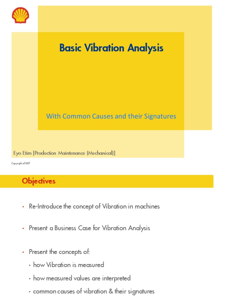Basic Vibration Analysis ? | PDF | Frequency | Spectral Density