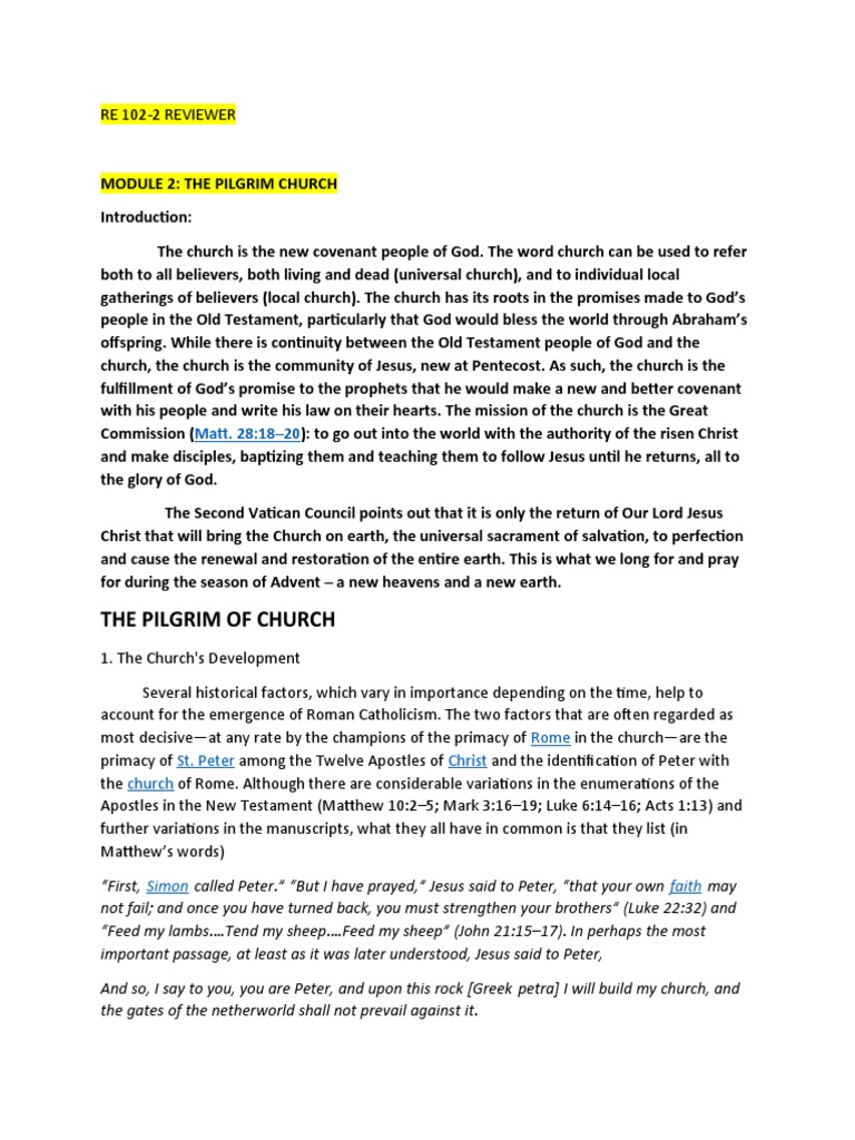 Re103-2 Reviewer Module 1 and 2 | PDF