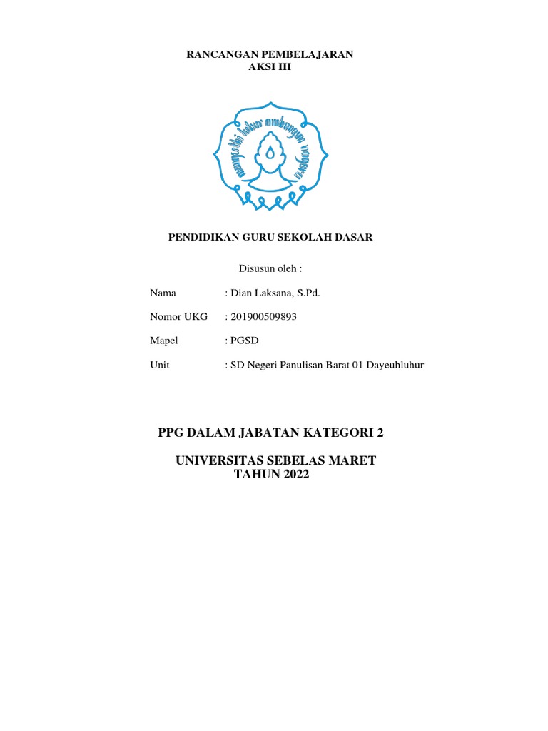 Format RPP K13 Lengkap | PDF