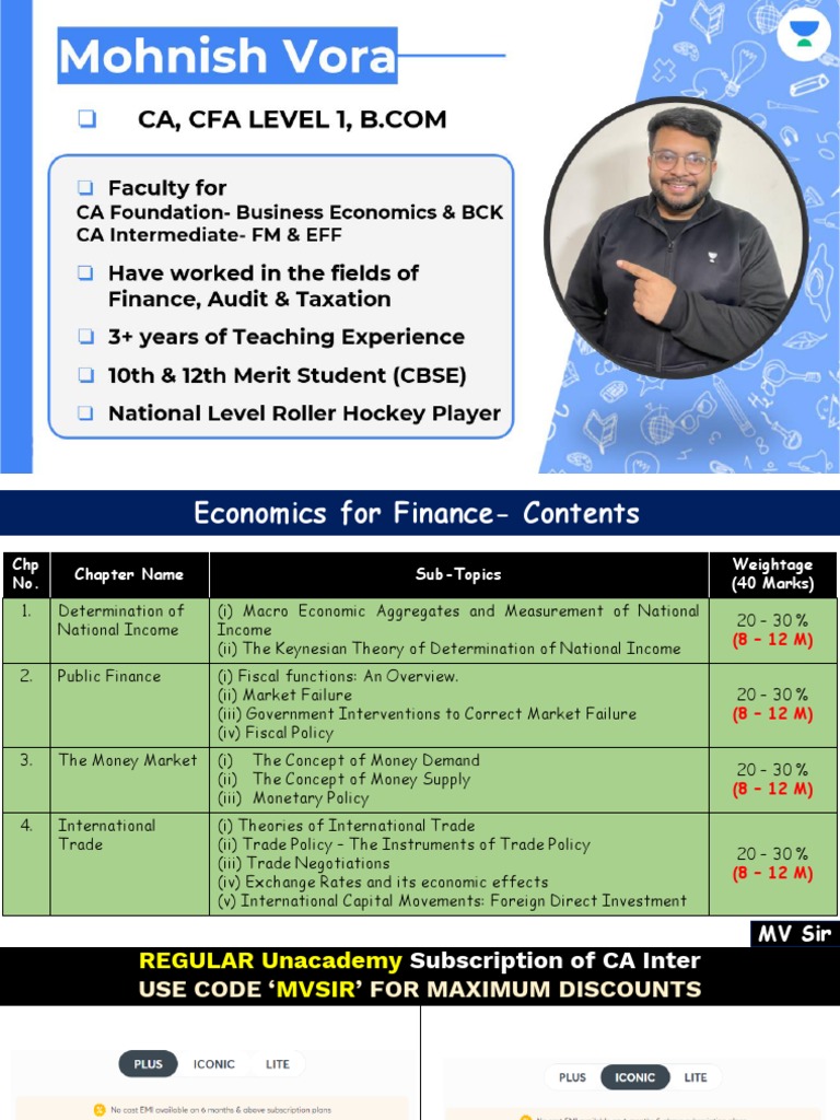 EFF CHP 2 - MVSIR - Charts | PDF | Economics | Fiscal Policy