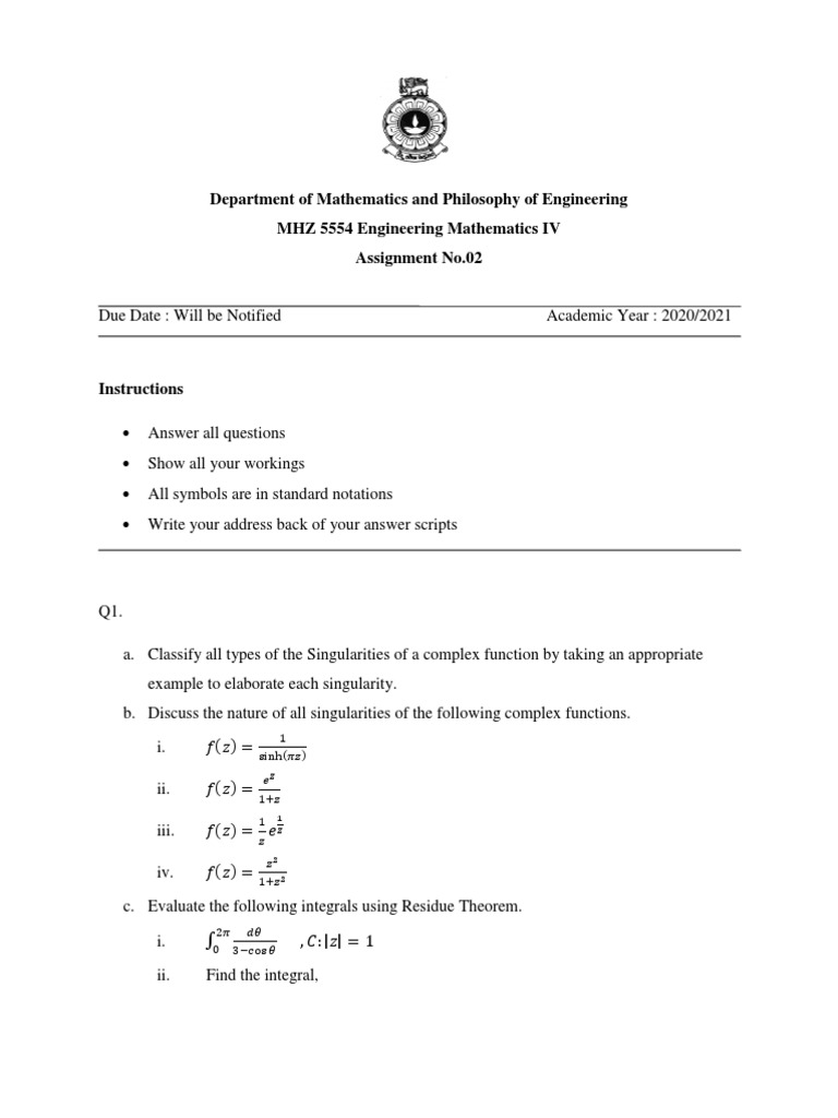 Assignment 2 | Download Free PDF | Function (Mathematics) | Functions And Mappings