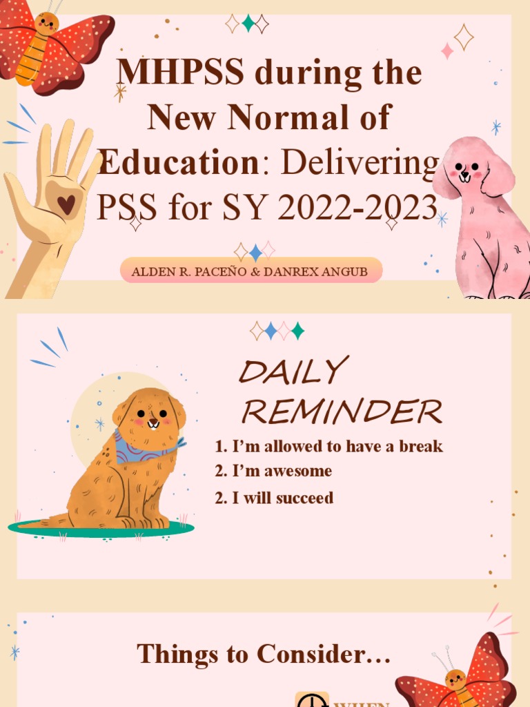 Drrms Pss - PPT 2022-2023 Alden-Danrex | PDF | Psychological Concepts ...