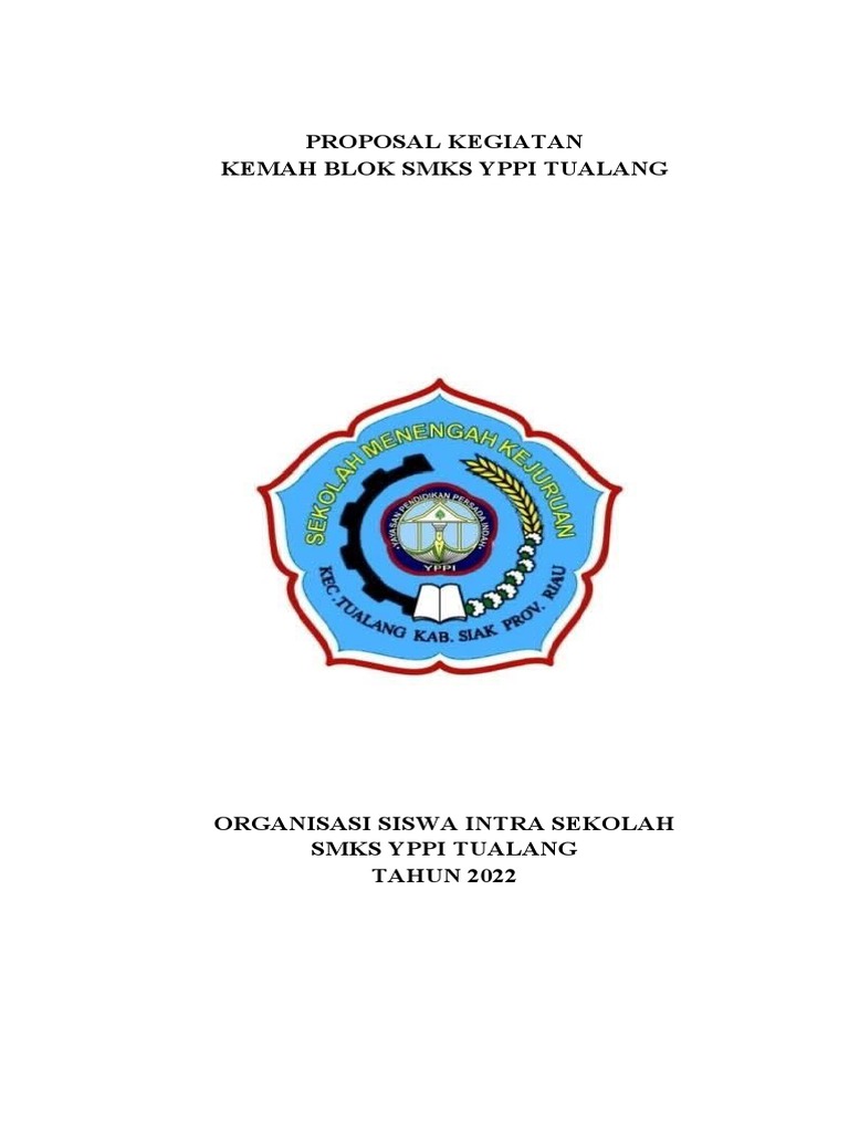 Proposal Kemah Blok SMKS YPPI | PDF