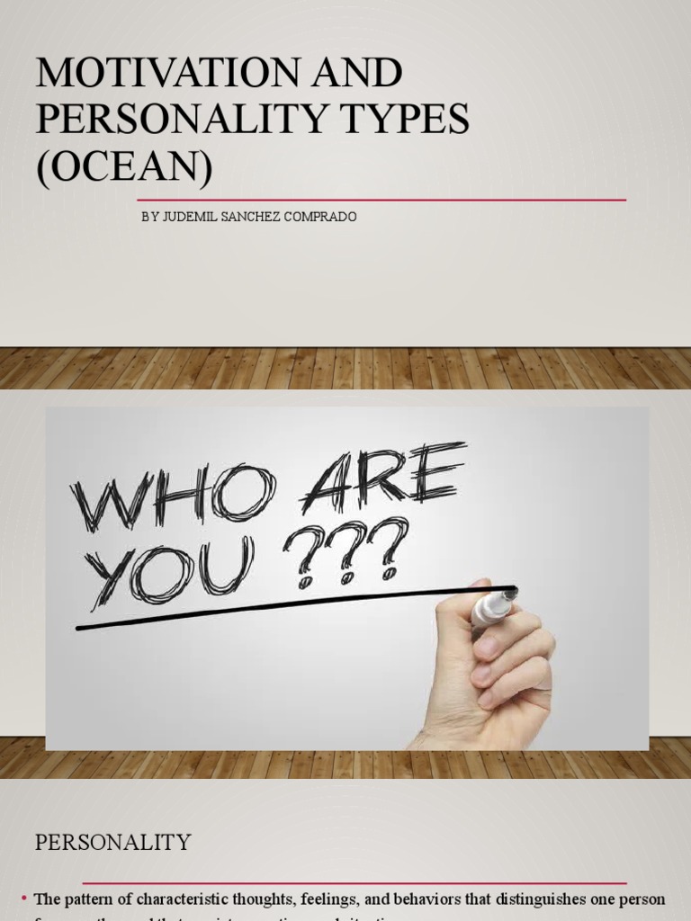 Maed Report - Ocean | PDF | Experience | Extraversion And Introversion