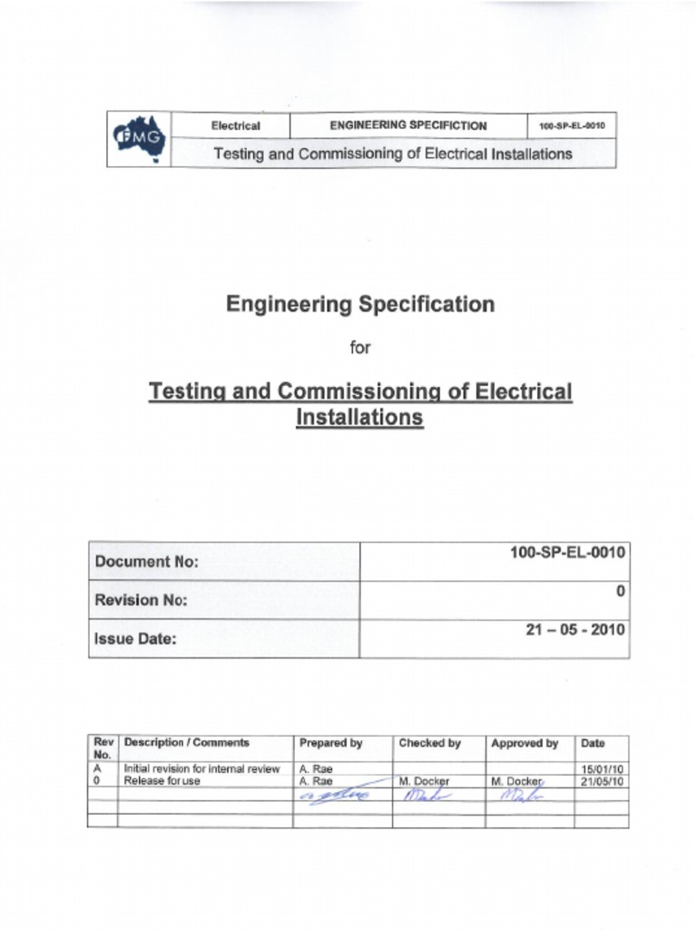 100 SP El 0010 | PDF | Transformer | Electrical Wiring