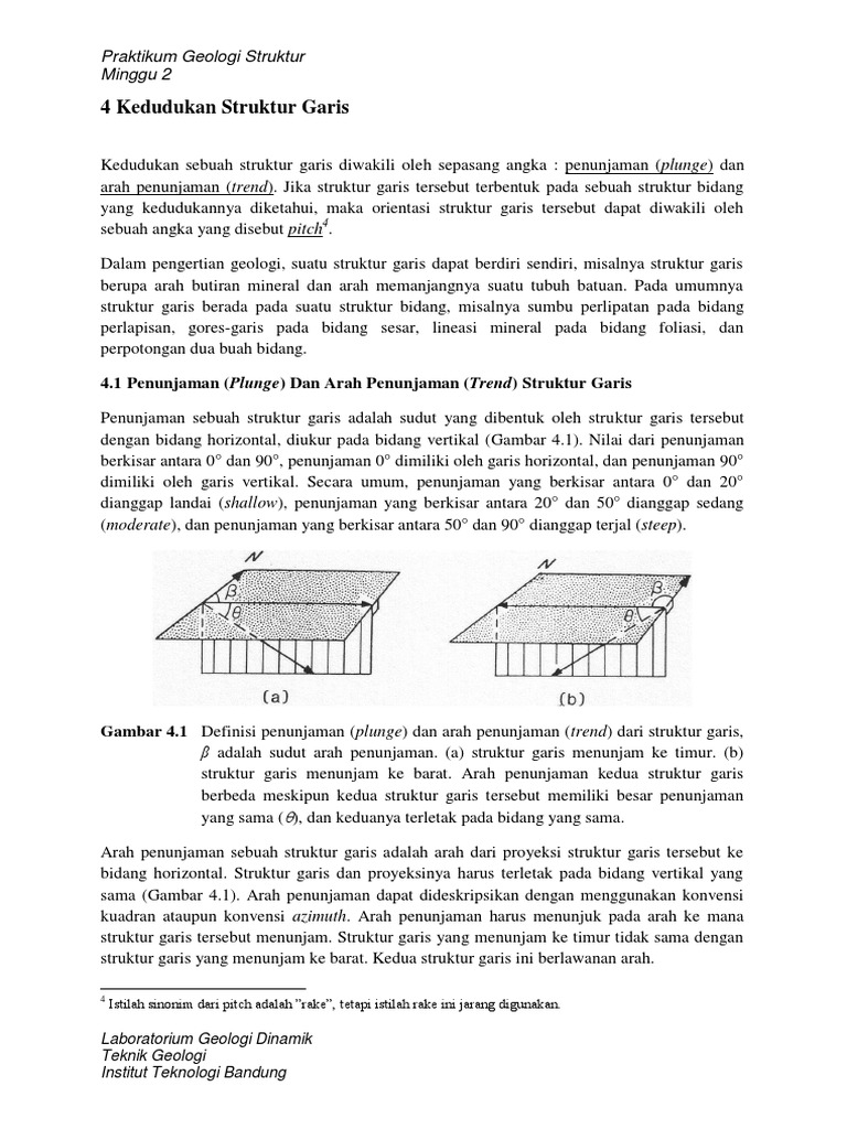 Modul 2 Struktur Garis | PDF