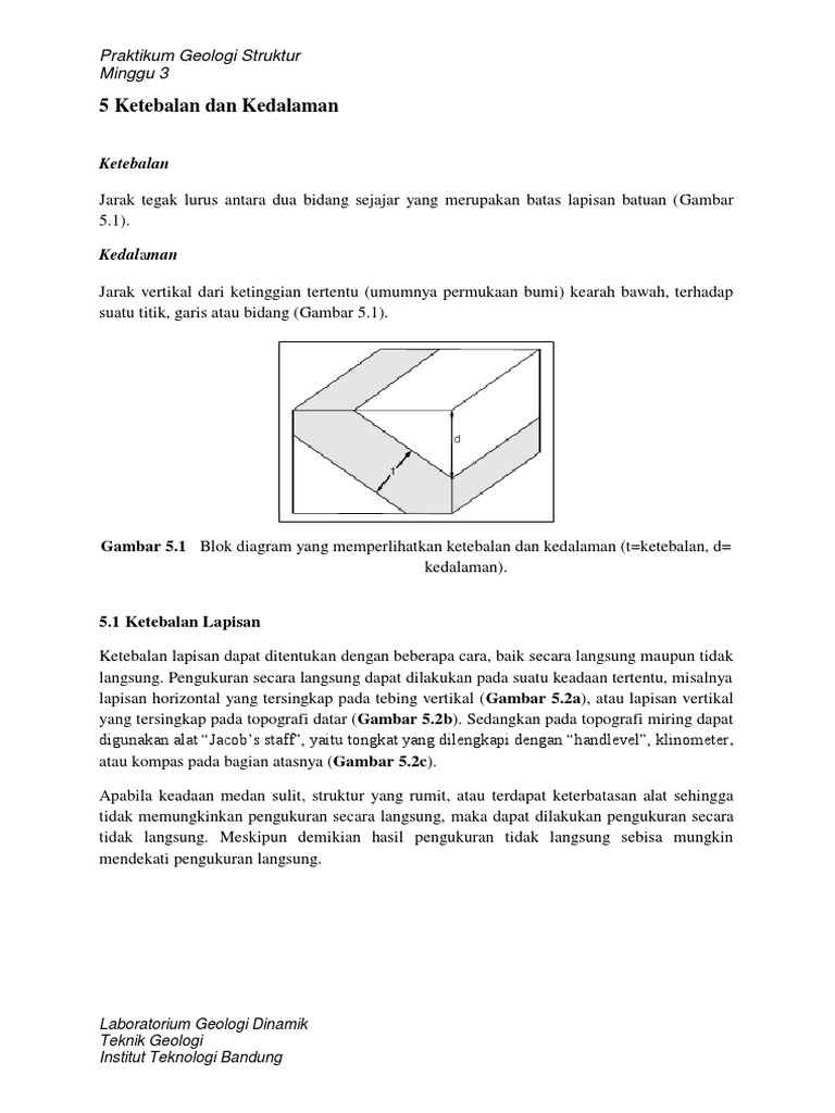 Modul 3 Ketebalan Dan Kedalaman | PDF