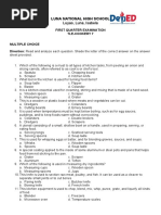 Testpaper For Commercial Cooking Grade 8 | PDF | Kitchen Utensil ...