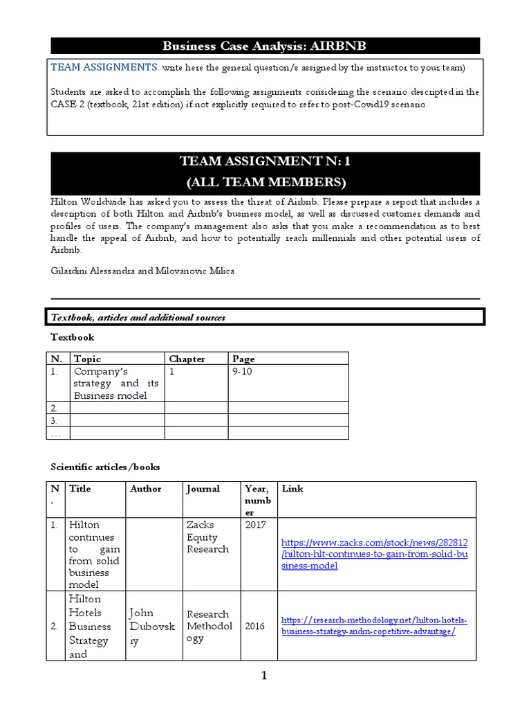 Airbnb Team Assignement AM | PDF | Airbnb | Fee