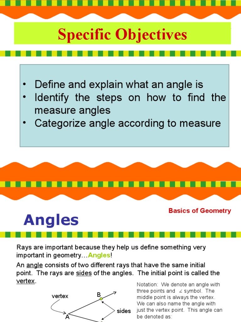 Angles | PDF | Angle | Mathematical Concepts