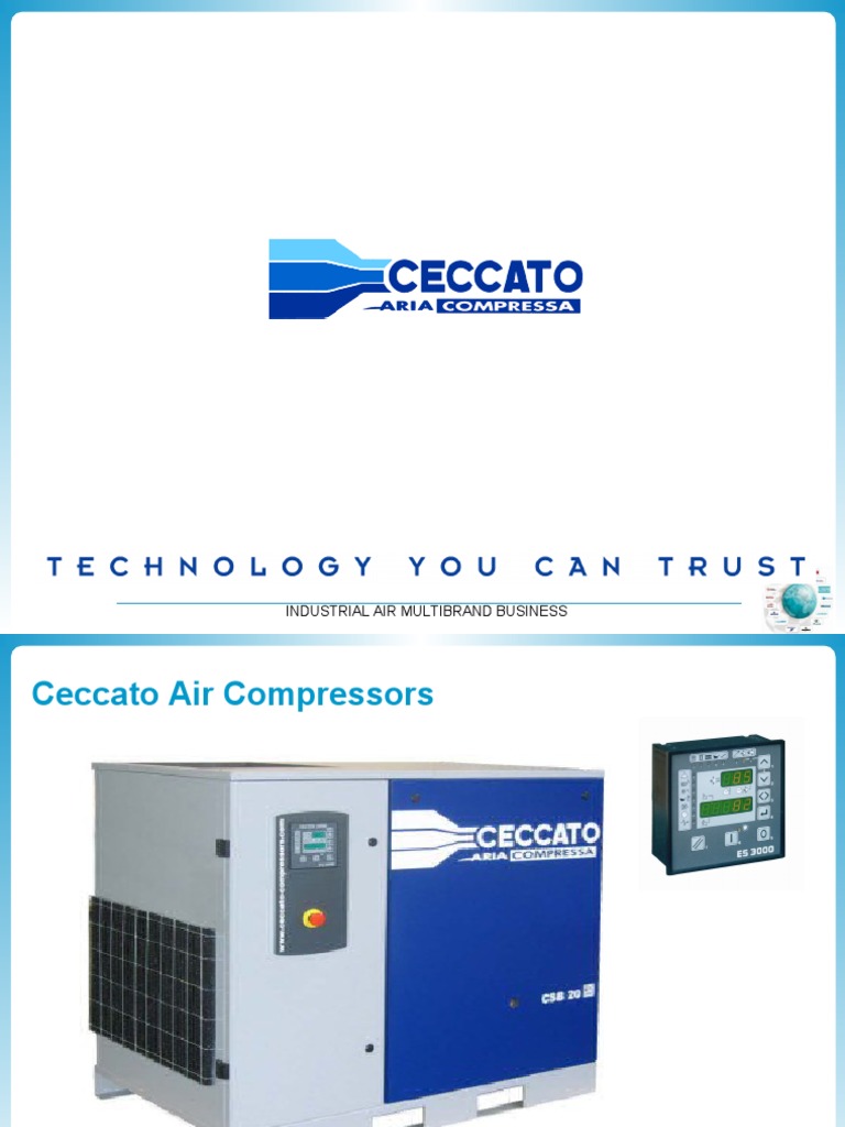 4 Ceccato Compressor Training Materials 2012 | PDF | Power Inverter | Valve