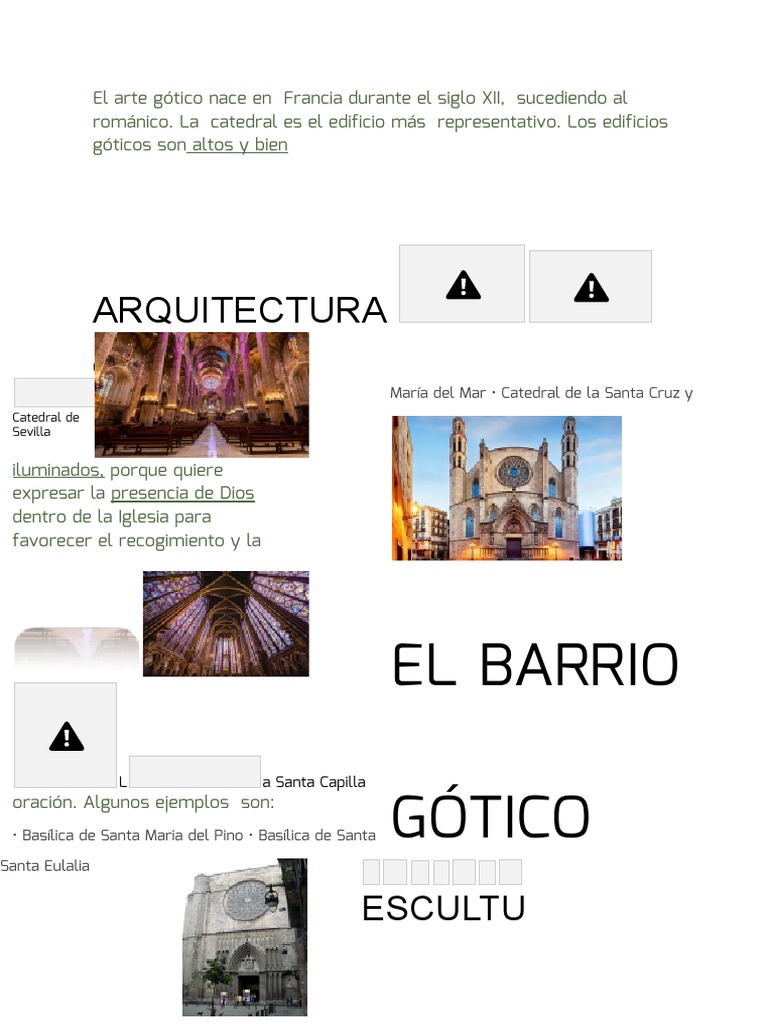 Arte Gótico: Características y Ejemplos | PDF | Arquitectura gótica