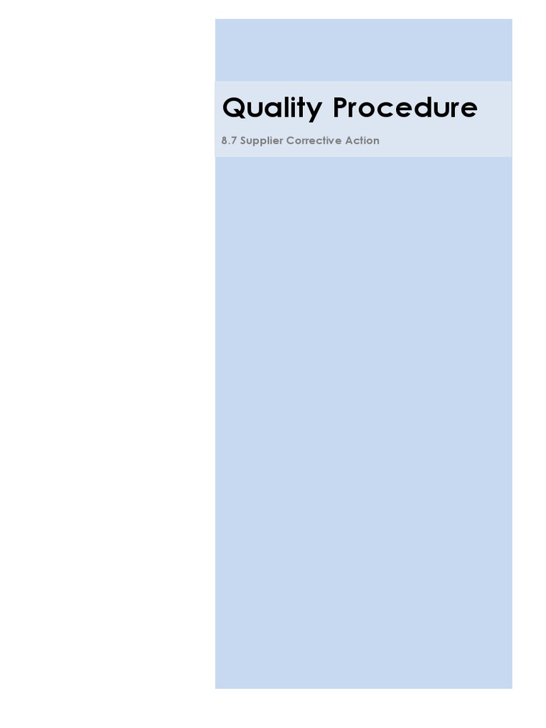 Guiding Supplier Improvement A Process For Effective Corrective Action Requests Pdf Business