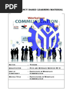 CBLM Fbs NC II Lo# 3 Promoting Food and Beverage Products | PDF ...