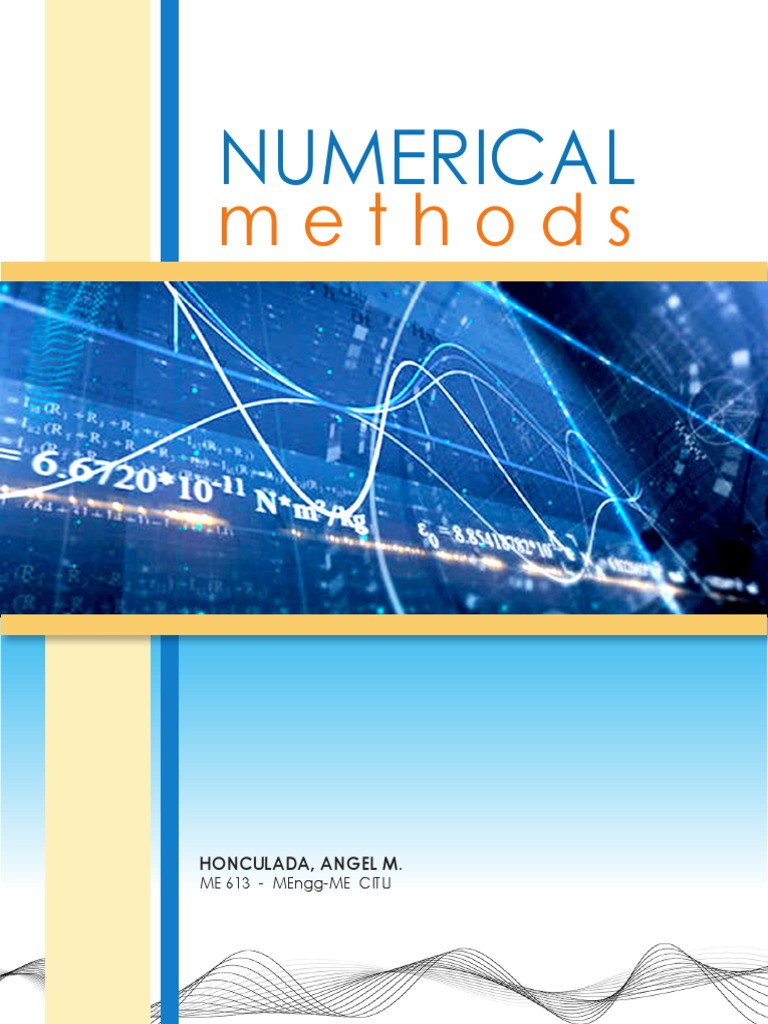 NUMERICAL METHODS COMPILATION - Honculada - Angel | PDF | Numerical ... NUMERICAL METHODS COMPILATION - Honculada - Angel | PDF | Numerical ...