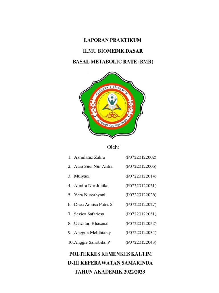 Penghitungan BMR dan Faktor yang Mempengaruhinya | PDF