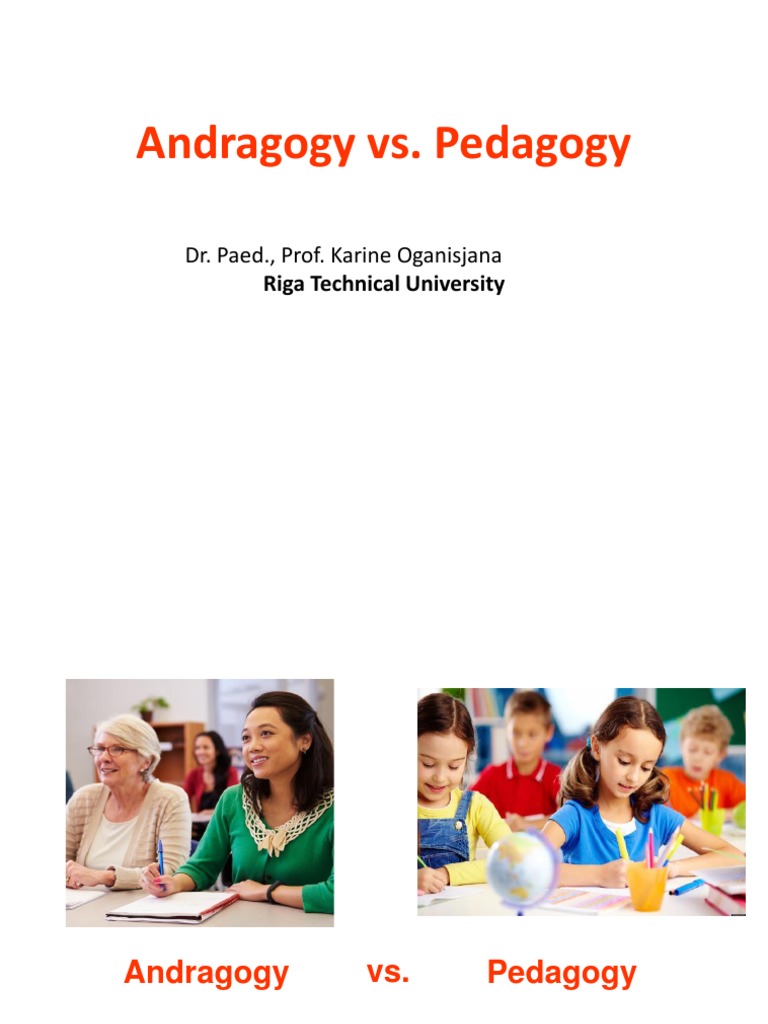 Andragogy vs. Pedagogy Explained | PDF | Learning | Teachers