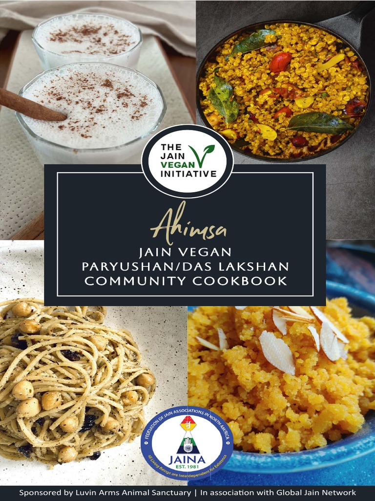 Vegan Paryushan Cookbook 2022 | PDF | Ahimsa | Foods