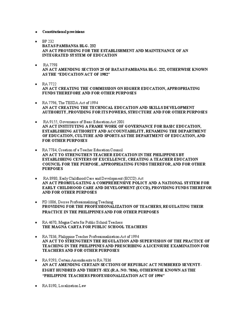 Constitutional Provisions | PDF | Teachers | Schools