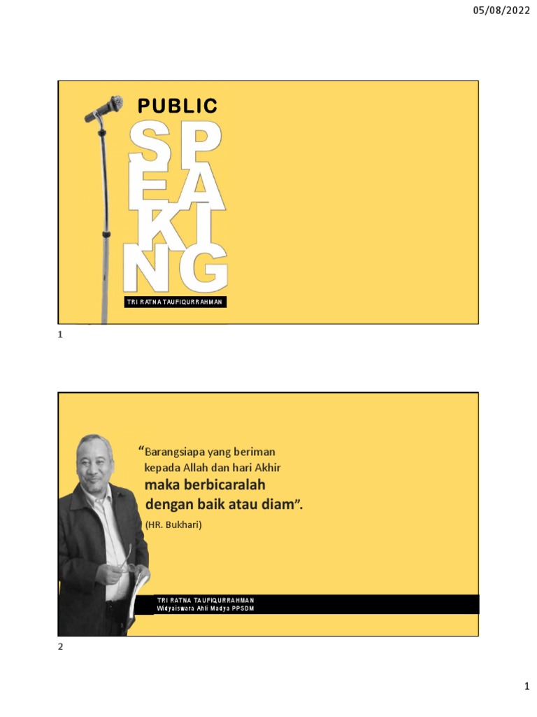 Public Speaking | PDF | Public Speaking | Cognitive Science