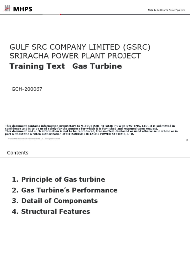 Training Text Gas Turbine | PDF | Internal Combustion Engine | Gas Turbine
