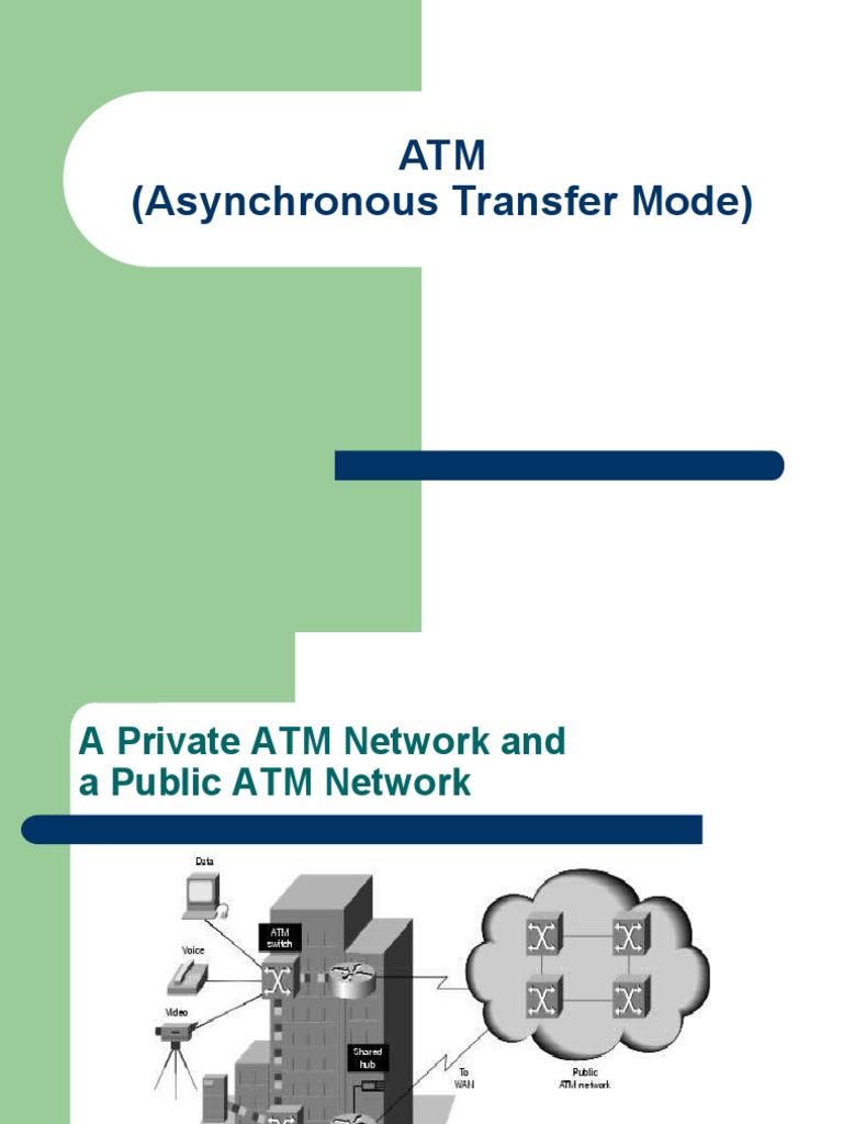 Atm Asynchronous Transfer Mode Pdf Computers