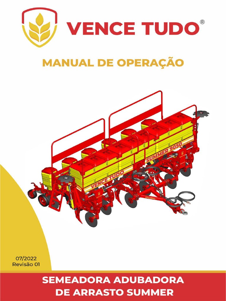Plantadeira Sumer Vence Tudo | PDF | Qualidade (negócios) | Agricultura