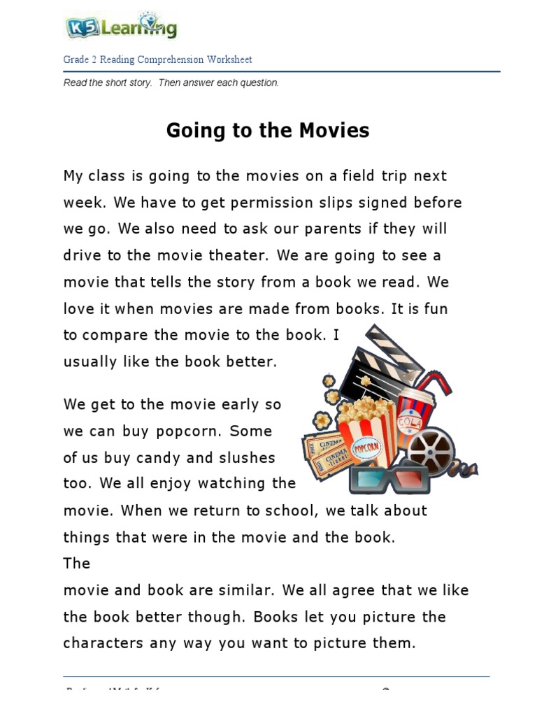 Grade 2 Story Going Movies | PDF