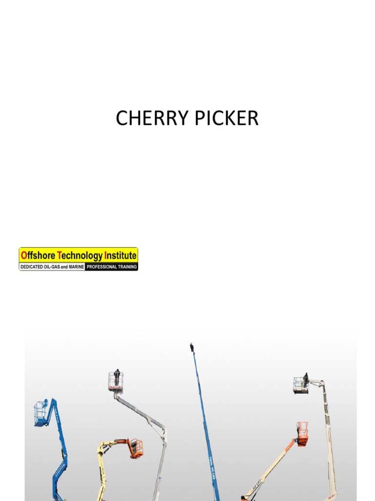 4 Pengetahuan Dasar Cherry Picker | PDF