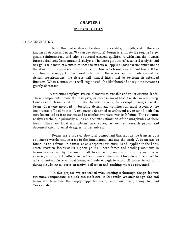 CHAPTER 1 Intro | PDF | Beam (Structure) | Structural Analysis CHAPTER 1 Intro | PDF | Beam (Structure) | Structural Analysis