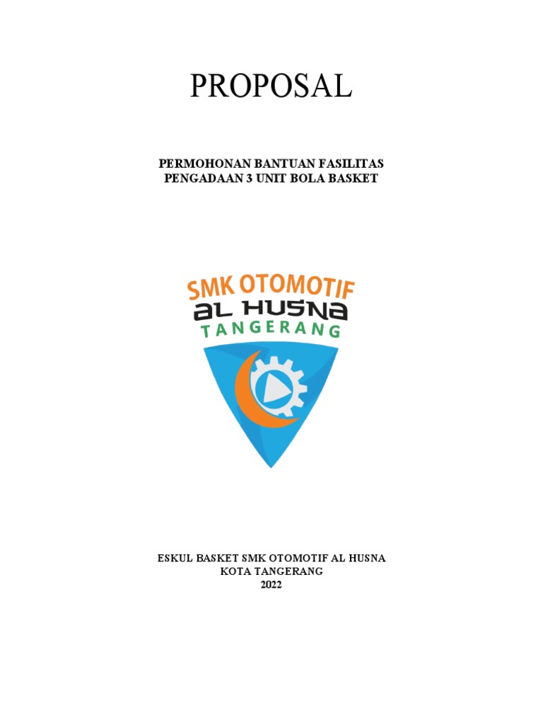 Proposal Pembelian Barang | PDF
