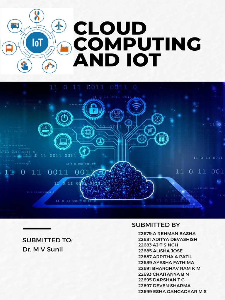 Cloud Computing And Iot Pdf Cloud Computing Internet Of Things