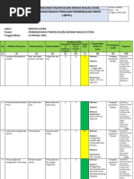 Penilaian Matriks Risiko K3 | PDF