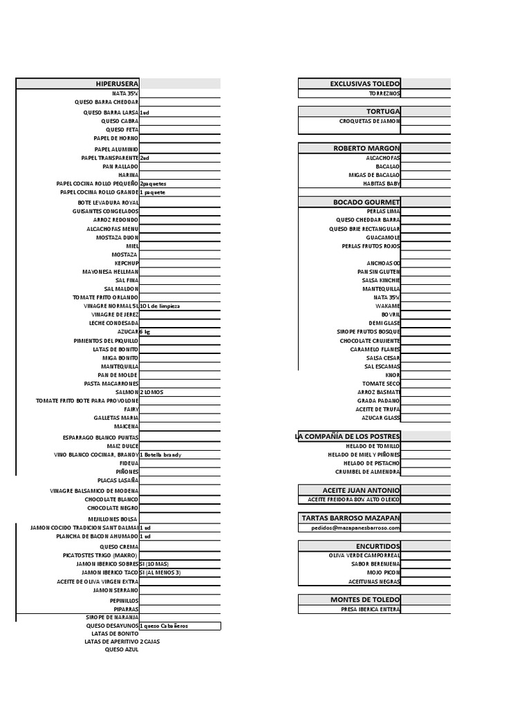 Prove Edo Res | PDF | Panes | Postres