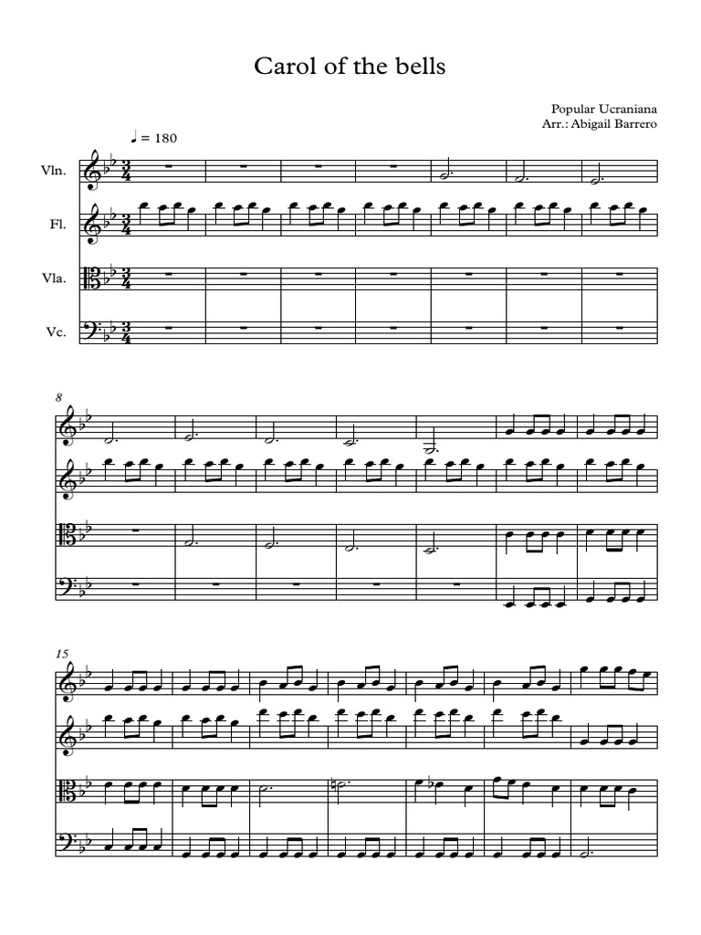 Carol of The Bells | PDF