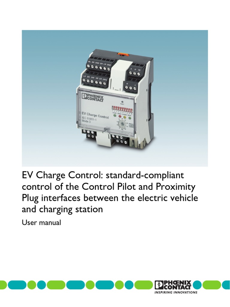 Um en Ev Charge Control 104924 en 05 | Download Free PDF | Electrical ...