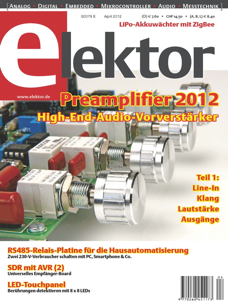 Elektor Electronics 2012-04 | PDF