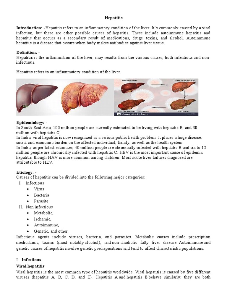 Hepatitis | PDF | Hepatitis | Hepatitis C