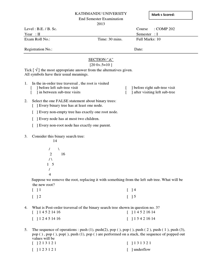 Comp 202 | PDF | Algorithms And Data Structures | Computing