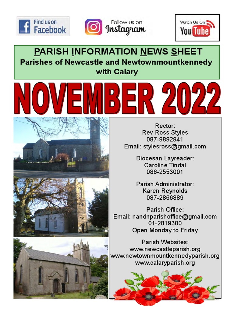 Newtownmountkennedy Parish Updates | PDF | Advent