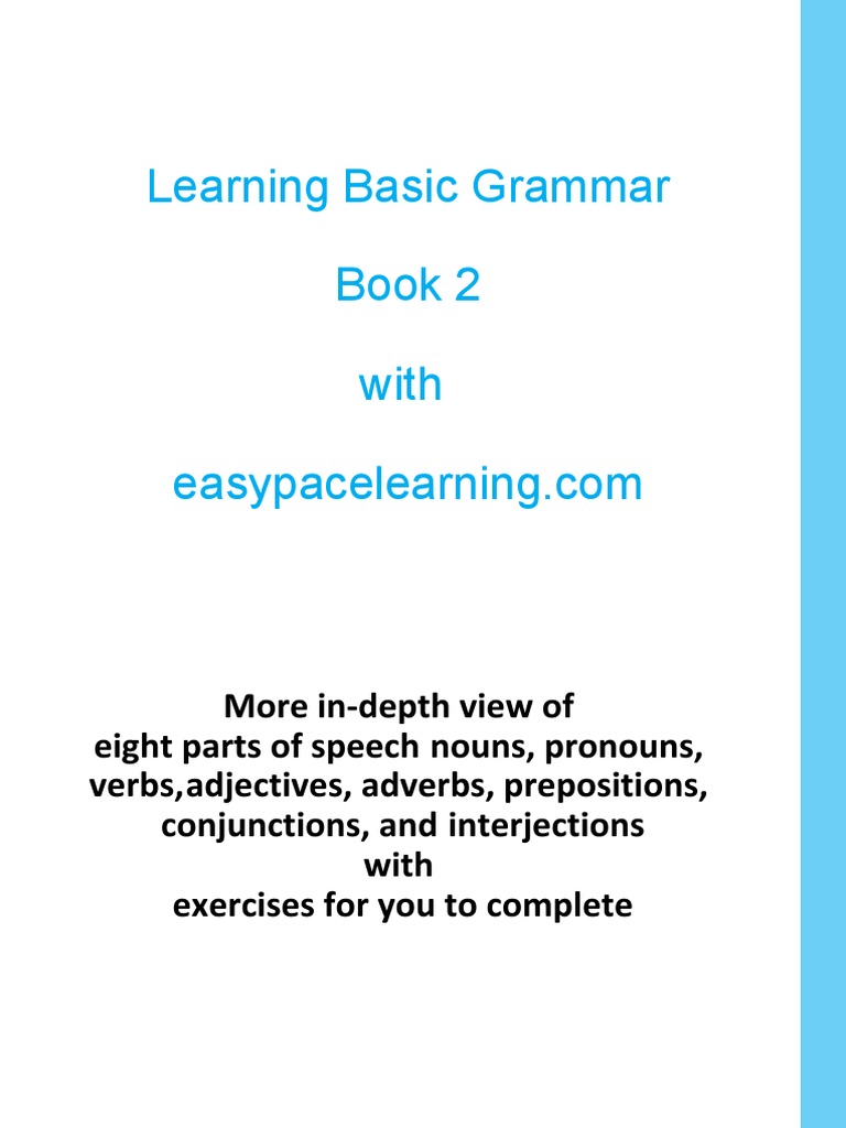 Basic English Grammarbook | PDF