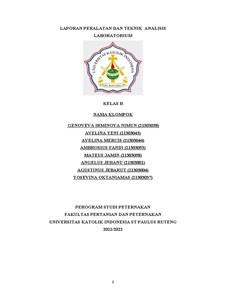 Laporan Teklab | PDF